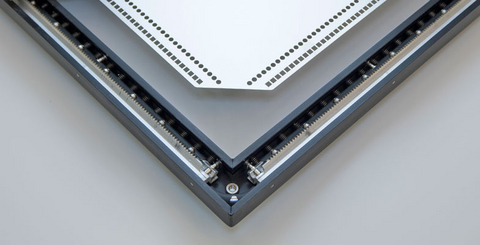 Quick clamping frame SMD stencils with Quattro Flex & Vector Guard